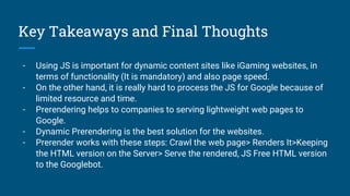 Prerendering 101 | PPT