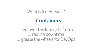 Containers On Azure. | PPTX | Operating Systems | Computer Software and ...