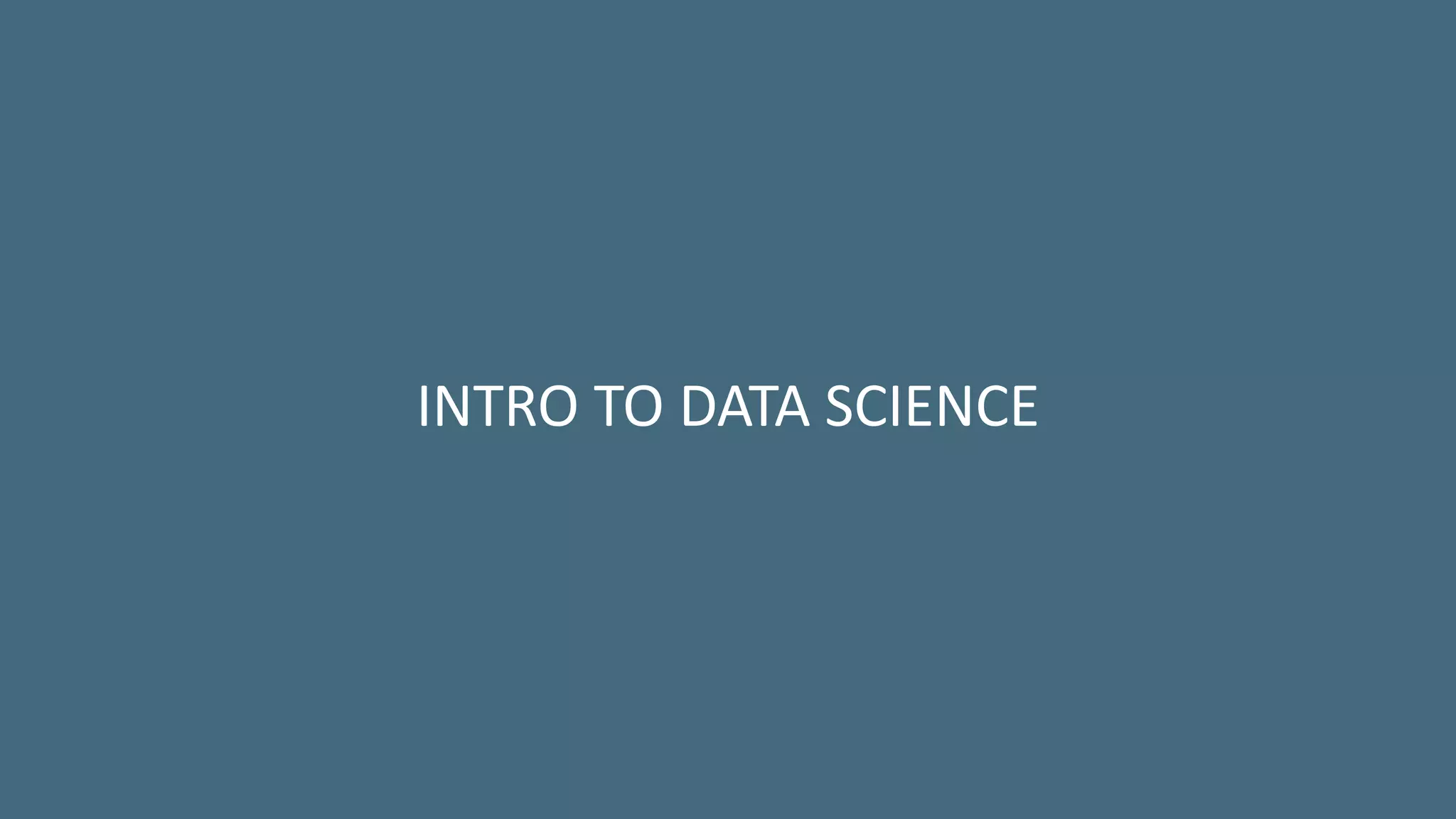 Data Science Crash Course | PPTX