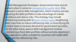 Public-Debt-Management-Maghuyop REPORTING | PPT