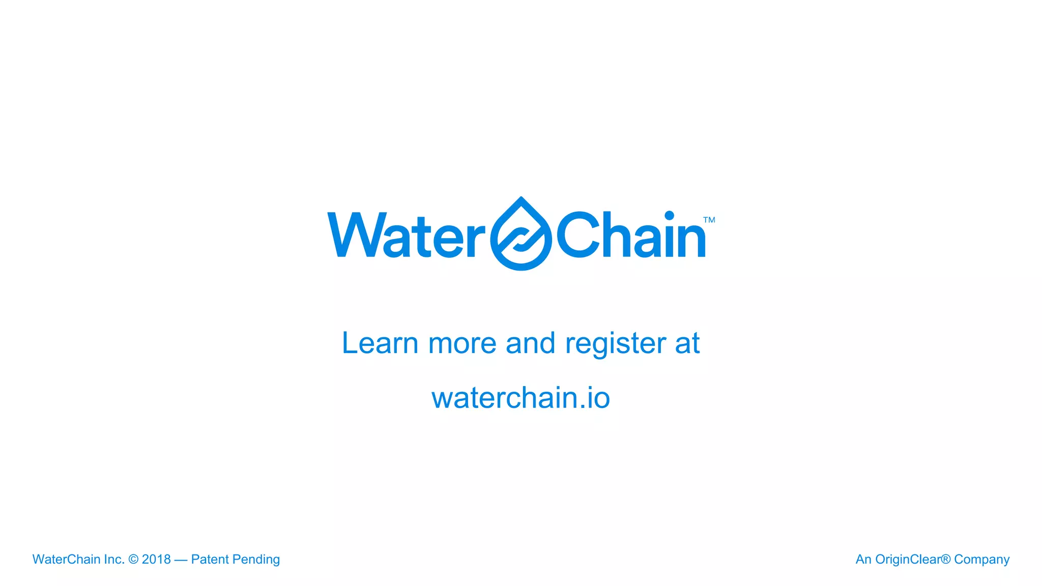 WaterChain | PPT