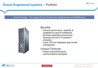 Capgemini - Oracle Engineered Systems | PPT