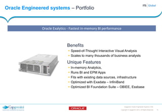 Capgemini - Oracle Engineered Systems | PPT