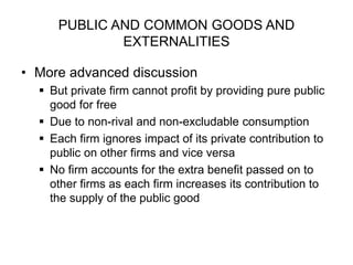 public-goods.ppt | Environmental Services Industry | Industries