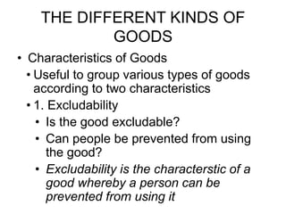 public-goods.ppt | Environmental Services Industry | Industries