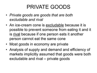 public-goods.ppt | Environmental Services Industry | Industries