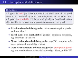 Pblicgoods Economics presentations basics.pdf | Business | Business and ...