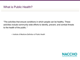 Public health | PPT