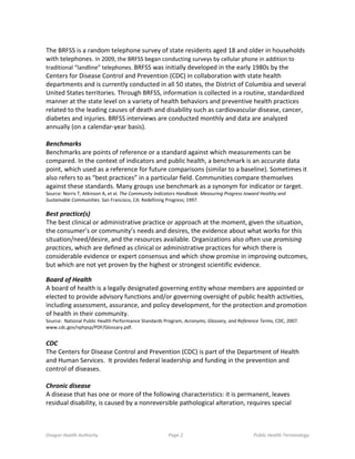 Public health-terminology | PDF