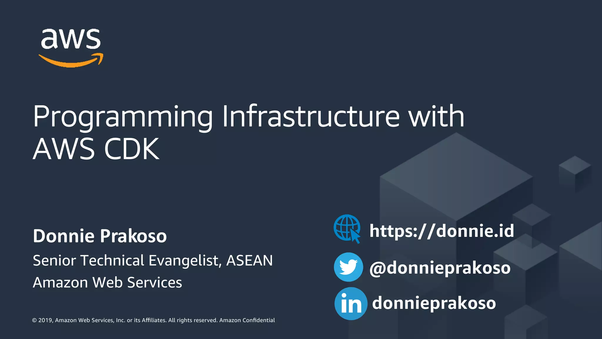 Programming Infrastructure With Aws Cdk Ppt