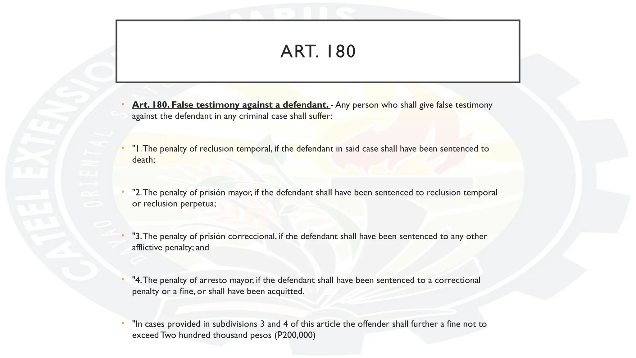 crimes against public interest for criminal law 2 | PPTX