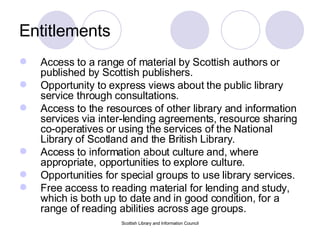 Public Library Quality Matrix (PLQIM): Developing a self evaluation and ...