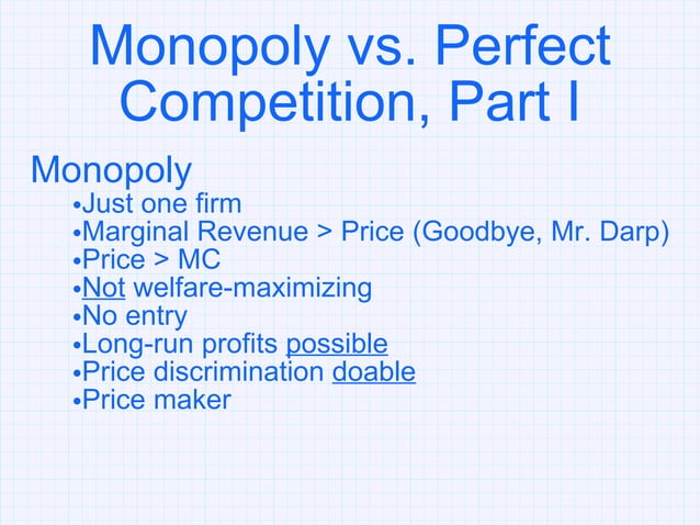 Public Monopoly Presentation 1 | PPT