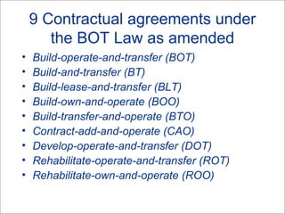 Public private partnership in the phil by miner generalao | PPT