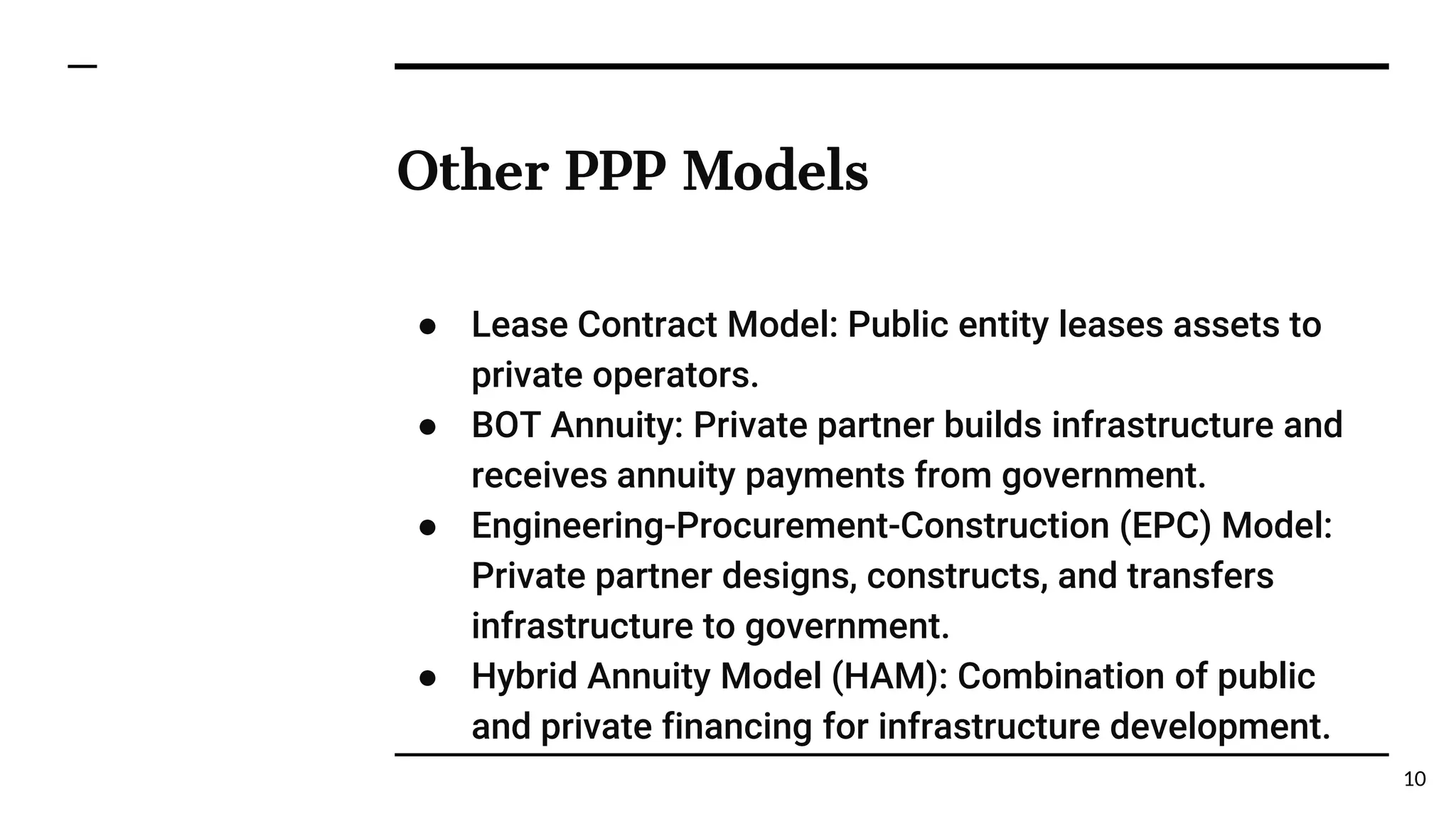 Public-Private Partnership (PPP) Models in India.pptx