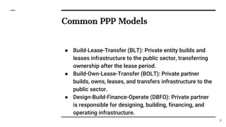 Public-Private Partnership (PPP) Models in India.pptx | Civil ...
