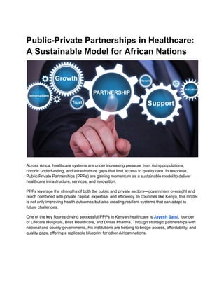 Public-Private Partnerships in Healthcare_ A Sustainable Model for ...