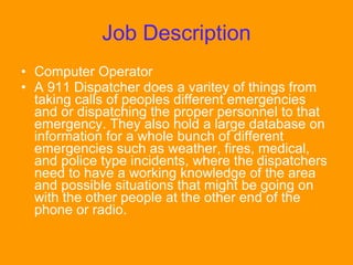 Public Safety Dispatcher | PPT
