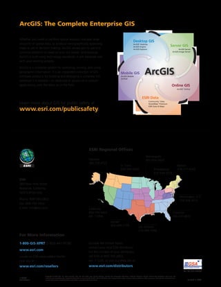 Public Safety Enterprise: GIS Solutions for Community Protection and Response | PDF | Geography ...
