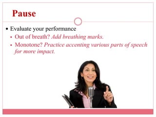 Public speaking | PPTX