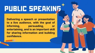 Public-Speaking. Purposive communication | PPT