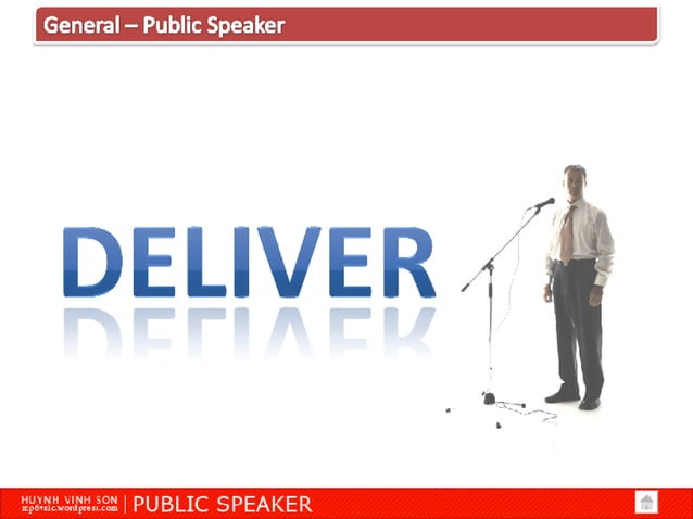 Public Speaking Skill | PPT