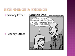 Primacy Effect Cartoons