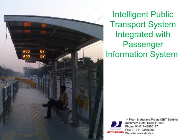 Passenger Information System (PIS) in Delhi | PPT