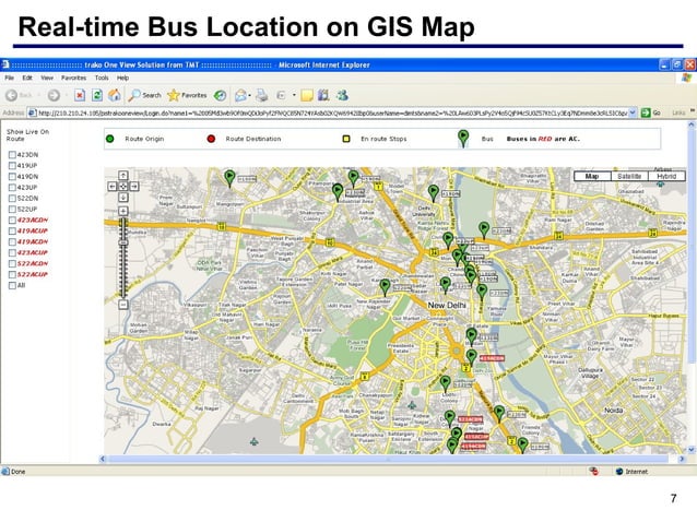 Passenger Information System (PIS) in Delhi | PPT