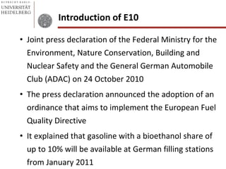 Public acceptance for biofuels | PDF