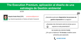 The Execution Premium, aplicación al diseño de una estrategia de ...