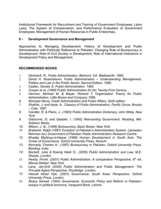 Public admin | PDF