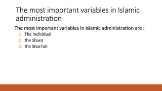 Public Administration and Governance in Islam.pptx