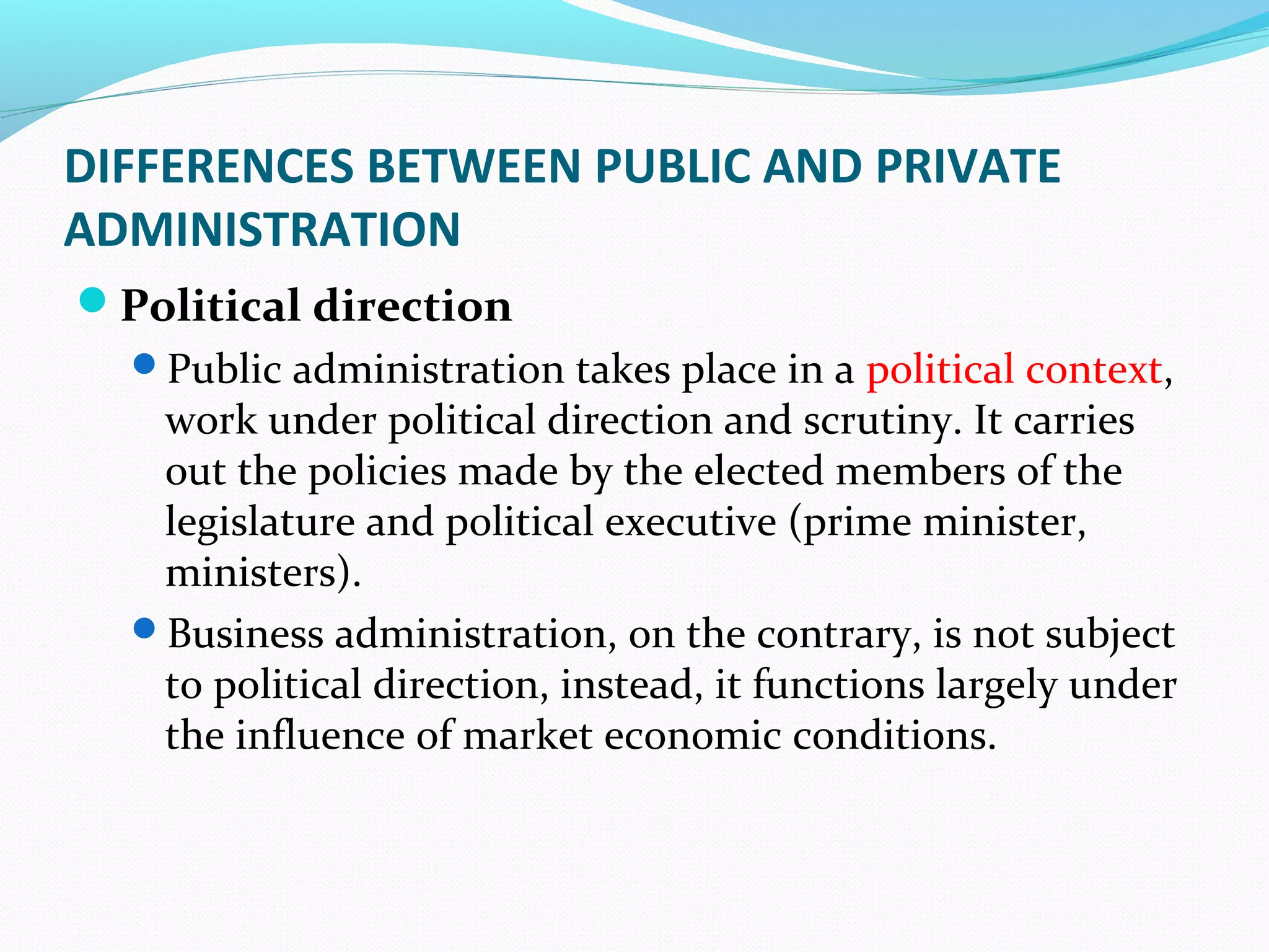 Public administration chapter 1 | PPT