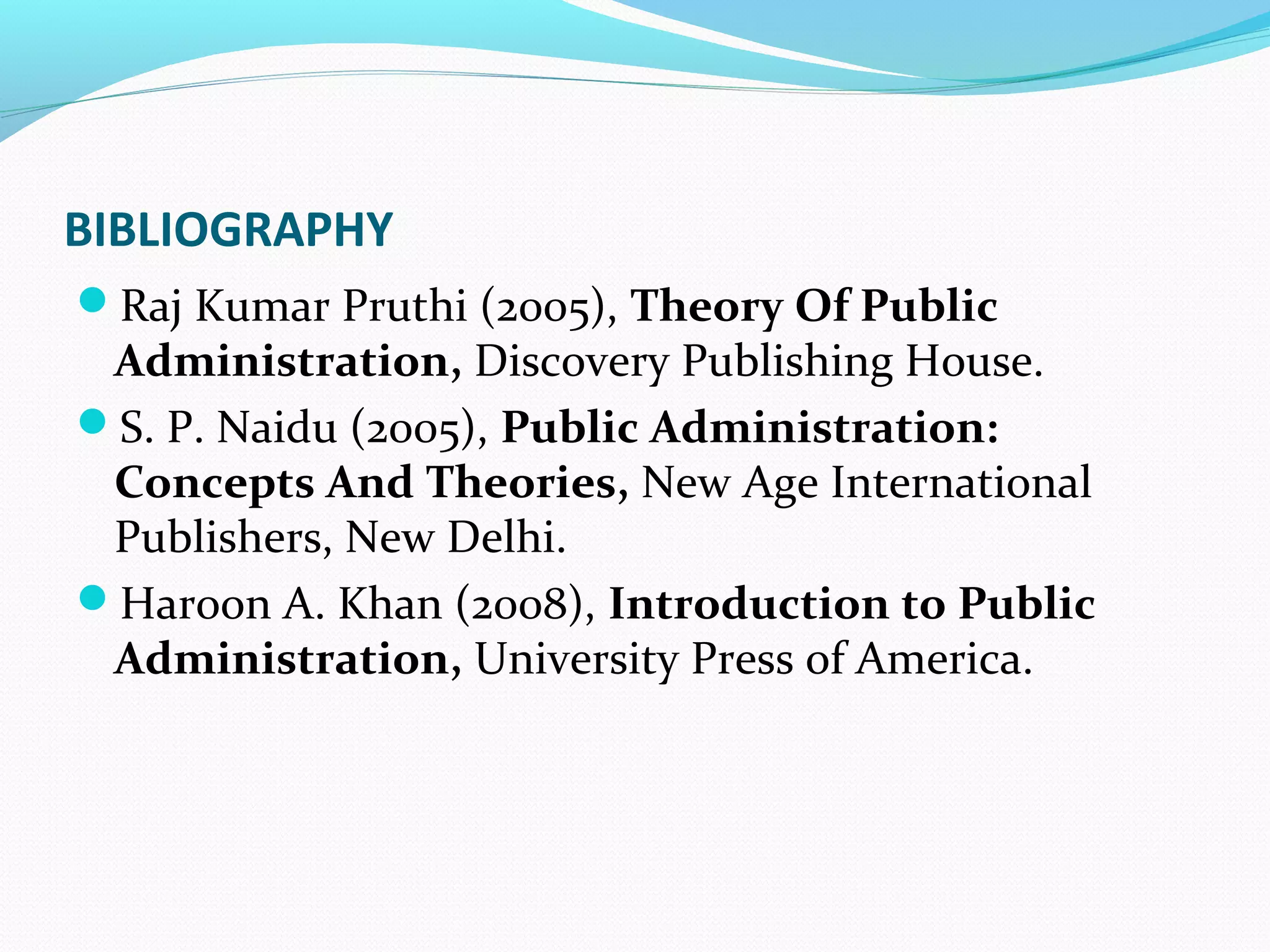 Public administration chapter 1 | PPT