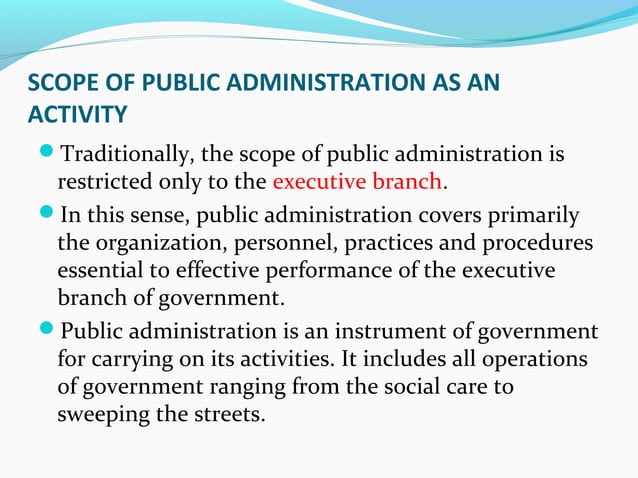 Public administration chapter 1 | PPT