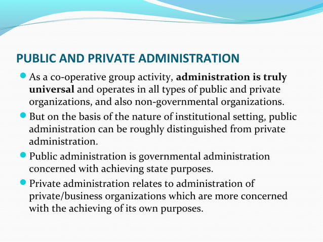 Public administration chapter 1 | PPT