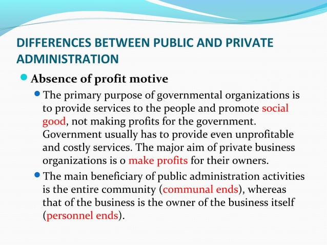 Public administration chapter 1 | PPT