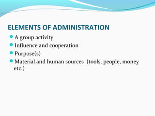 Public administration chapter 1 | PPT