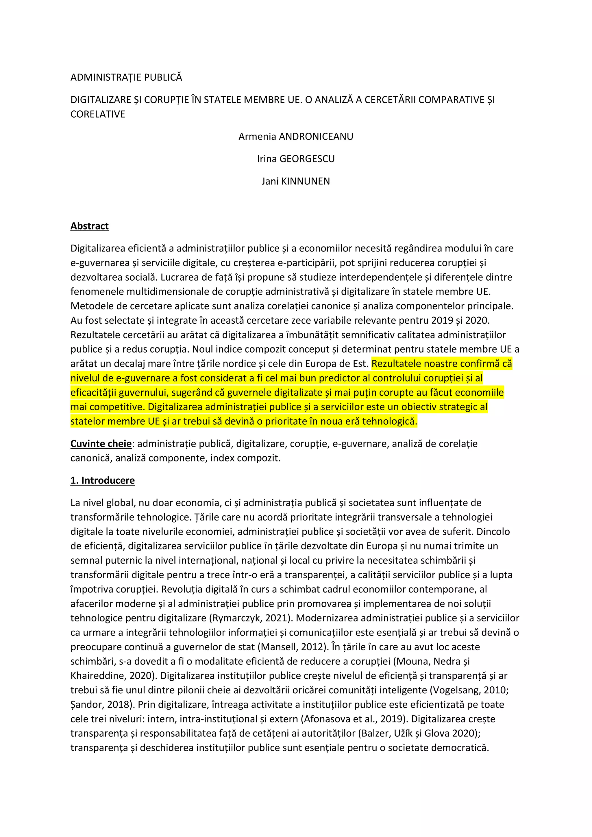 Public administration digitalization and corruption....docx