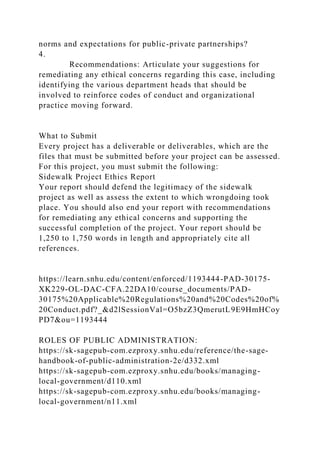 PUBLIC ADMINISTRATION INSTRUCTIONS AND RESOURCESIn this projec.docx