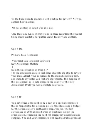 Public AdministrationUnit 1 DB due Wed 462016Conduct.docx