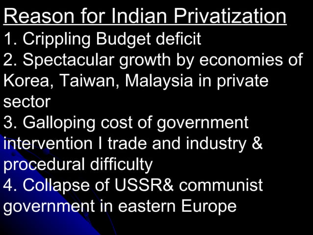Public And Private Sector In India | PPT