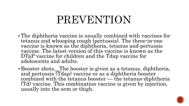 Ppt on diphtheria | PPTX | Infectious Diseases | Diseases and Conditions