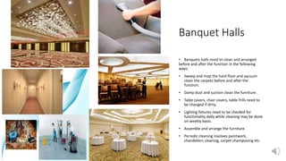 Hotel Public Area Cleaning | PPTX