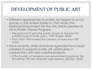 Public art power point | PPTX