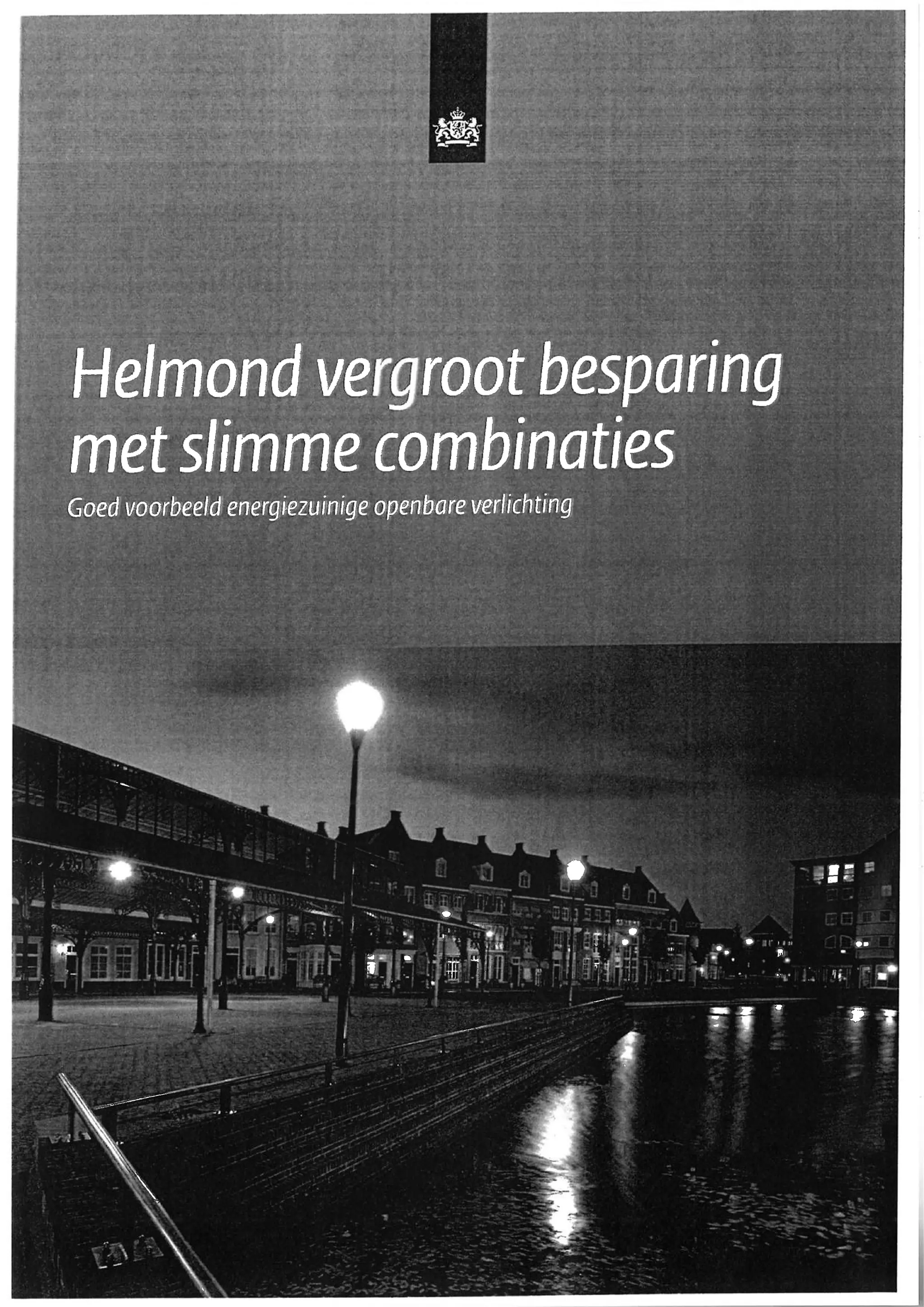 Publicatie rijksoverheid koploper openbare verlichting | PDF