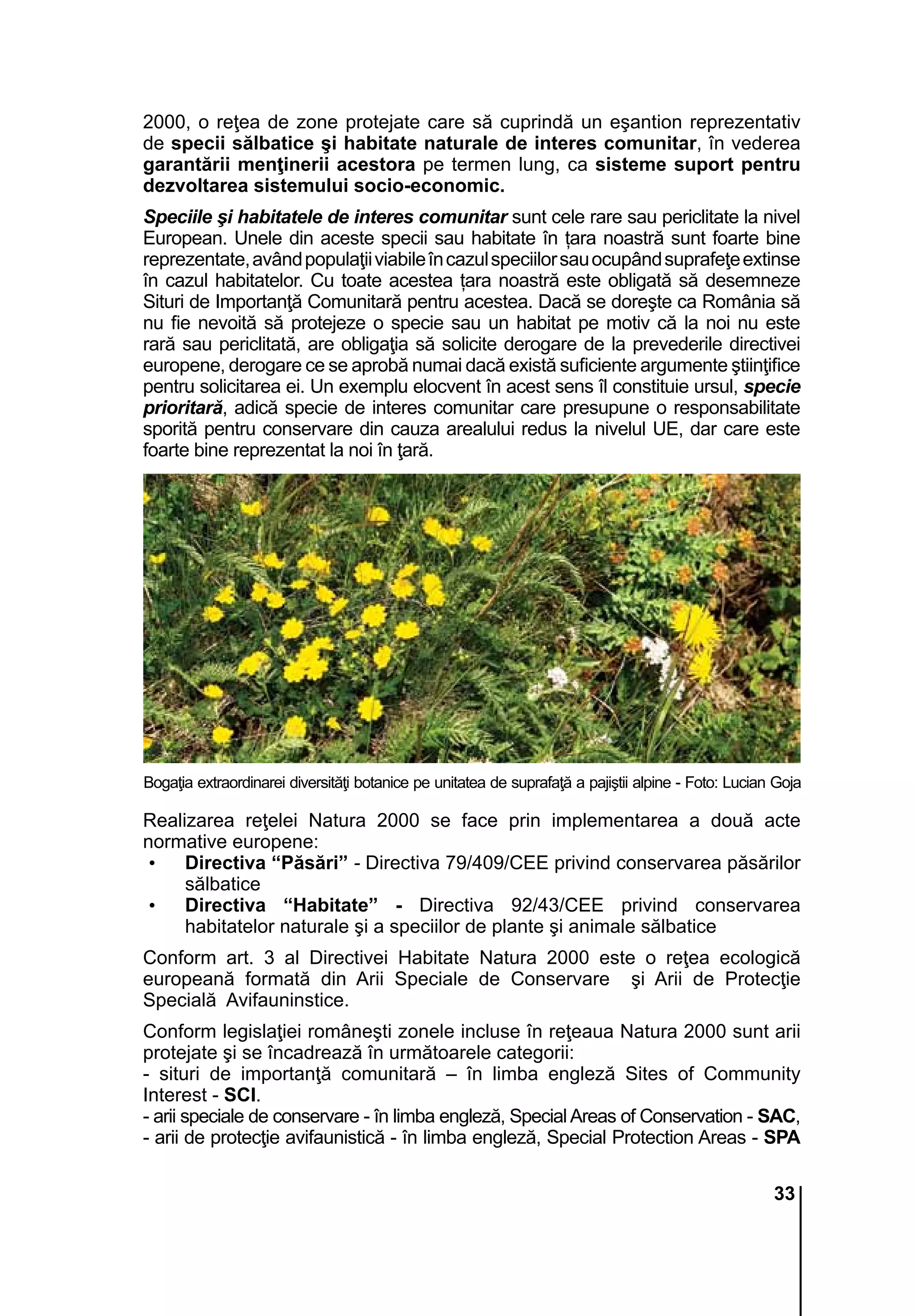 Ariile protejate din Romania, Notiuni introductive | PDF