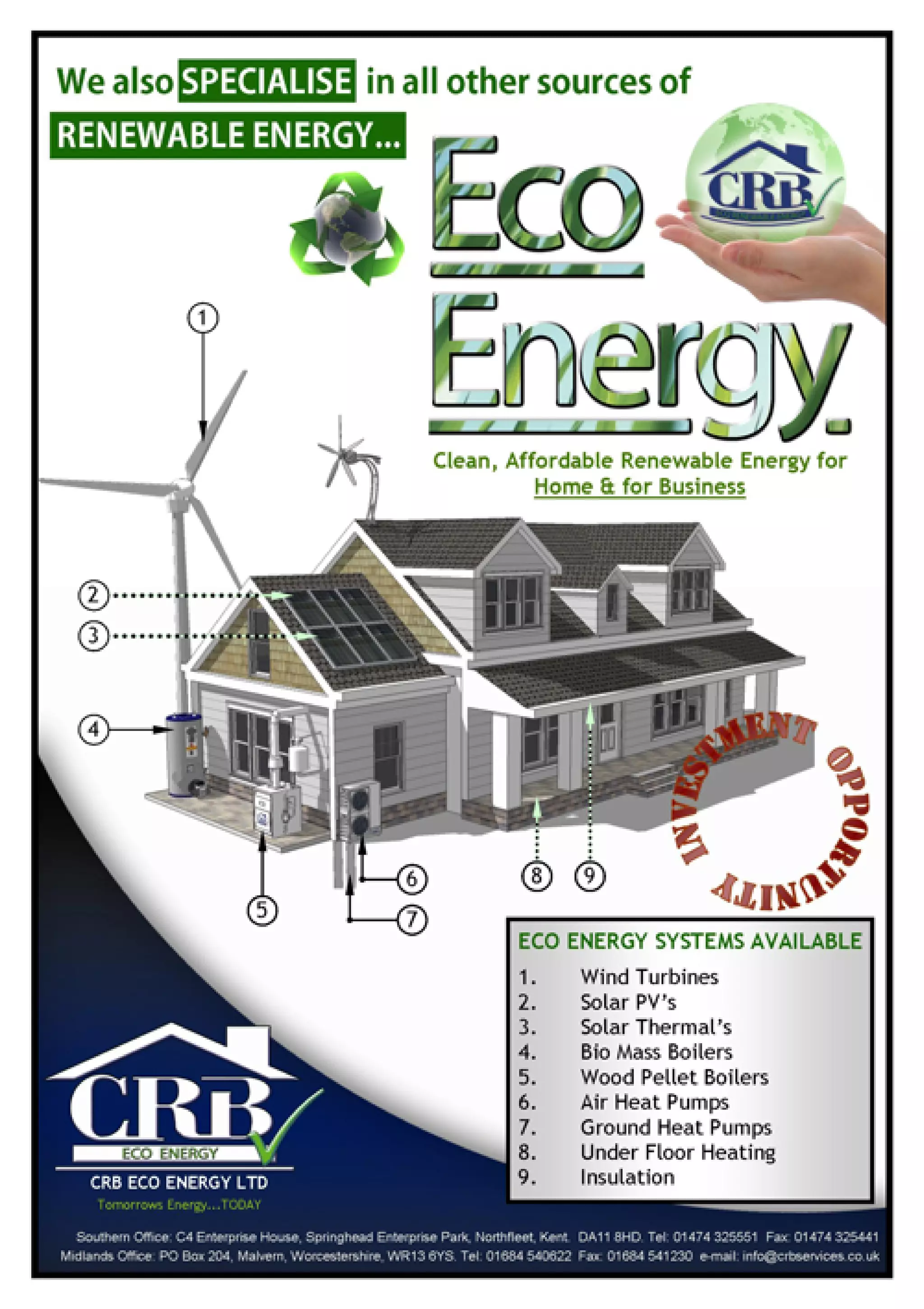 Renewable Energy Flyer | PDF | Environment | Science