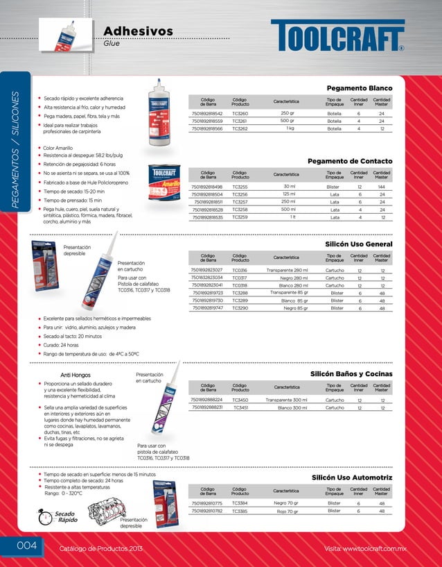 Catalogo TOOLCRAFT parte 1 de 2 | PDF